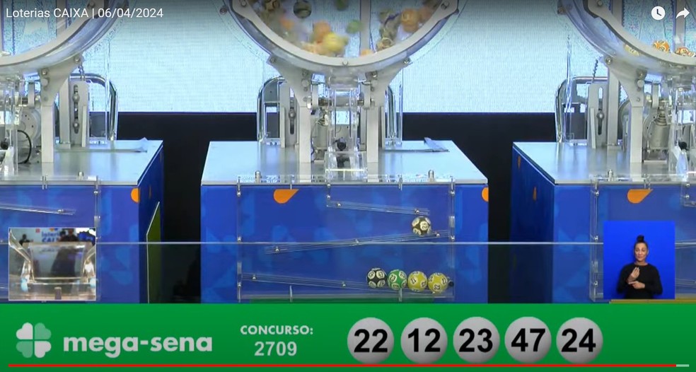 Ninguém acerta as seis dezenas da Mega-Sena 2709, e prêmio vai a R$ 43 milhões; veja números ...