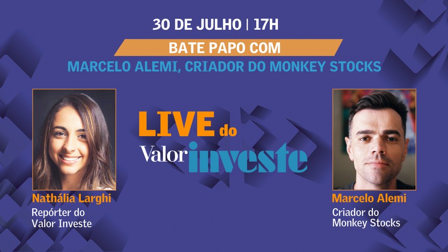 Marcelo Alemi, do Monkey Stocks, fala sobre investimentos em live