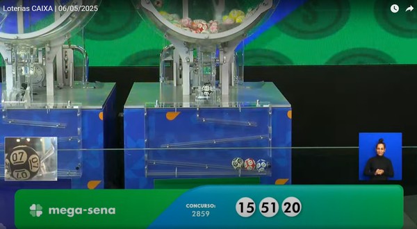Ninguém acerta as seis dezenas da Mega-Sena 2859, e prêmio vai a R$ 38 ...
