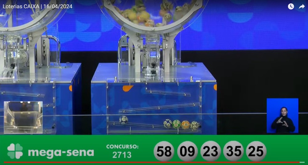 Ninguém acerta as seis dezenas da Mega-Sena 2713, e prêmio vai a R$ 72 ...