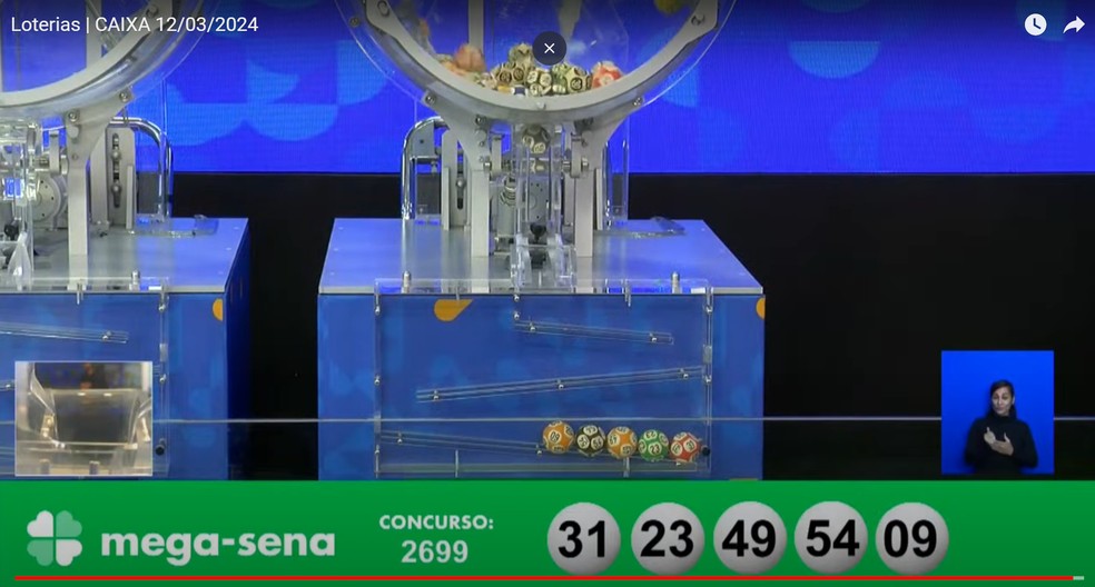 Ninguém acerta as seis dezenas da Mega-Sena 2699, e prêmio vai a R$ 50 milhões; veja números ...