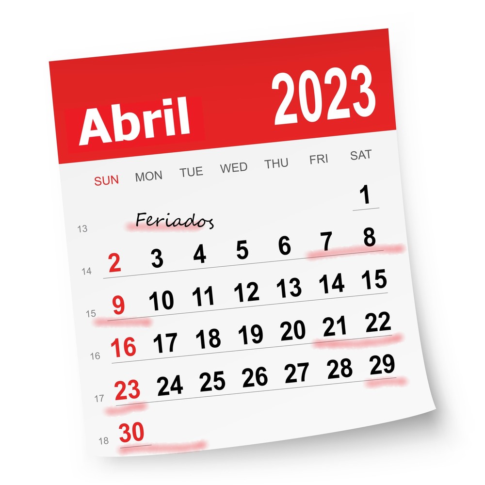 Mês dos feriados, Abril começa com semana santa e terá mais uma folga ...