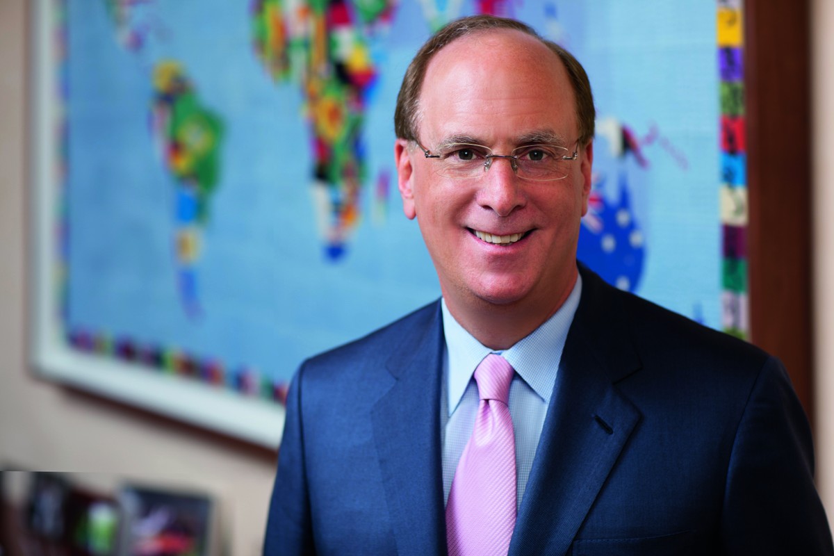 Larry Fink, da BlackRock, está de olho em infraestrutura e em empresas ...
