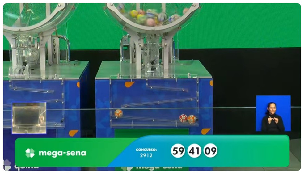 Ninguém acerta as seis dezenas da Mega-Sena 2912, e prêmio vai a R$ 55 milhões; veja números ...