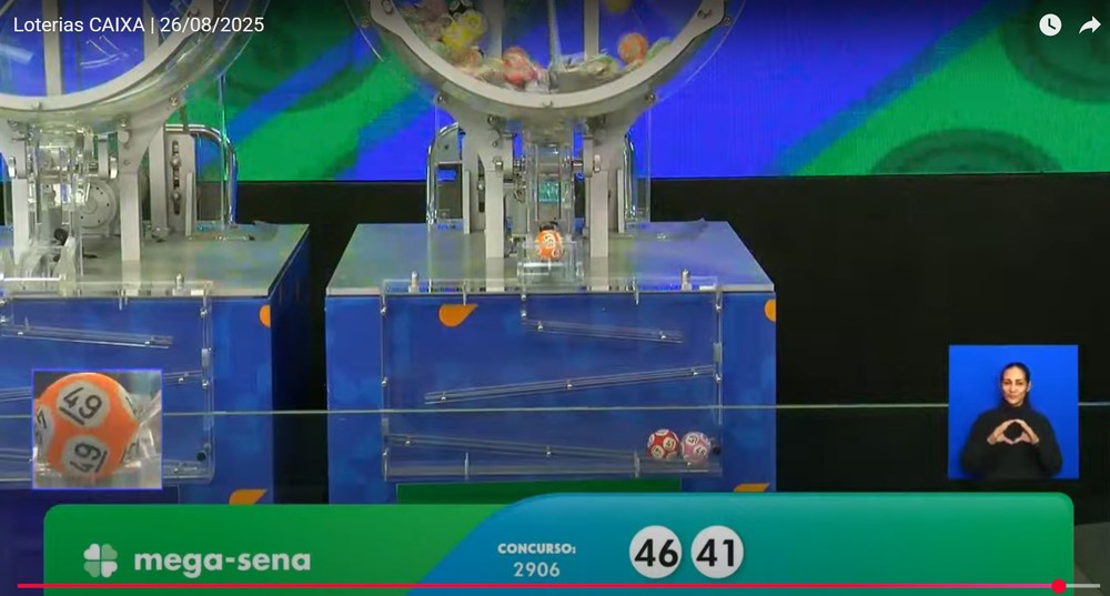 Aposta do Rio de Janeiro (RJ) fatura sozinha os R$ 33,7 milhões da Mega-Sena 2906; veja números ...