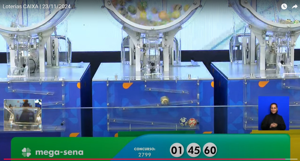 Ninguém acerta as seis dezenas da Mega-Sena 2799, e prêmio vai a R$ 55 milhões; veja números ...