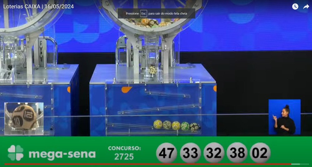 Ninguém acerta as seis dezenas da Mega-Sena 2725, e prêmio vai a R$ 30 milhões; veja números ...