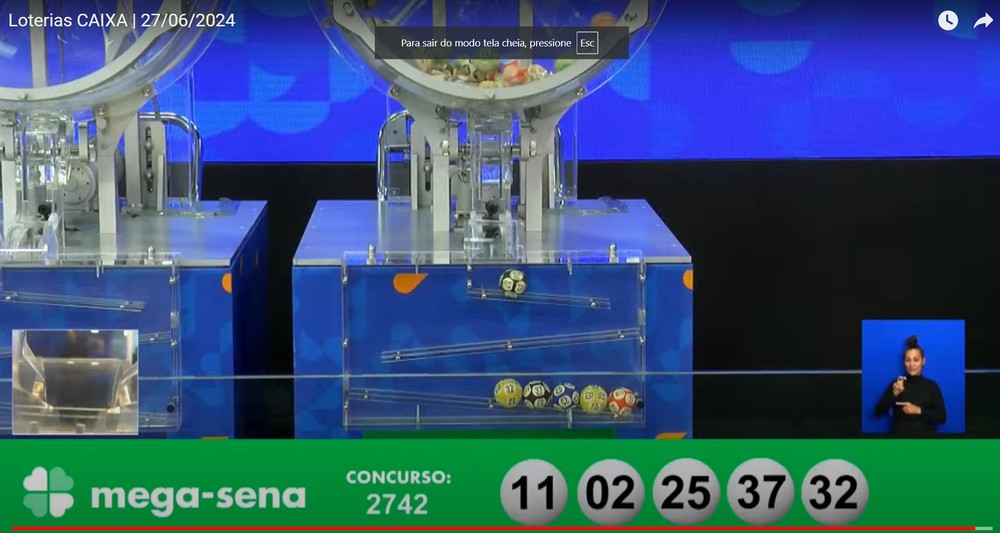 Ninguém acerta as seis dezenas da Mega-Sena 2742, e prêmio vai a R$ 110 milhões; veja números ...