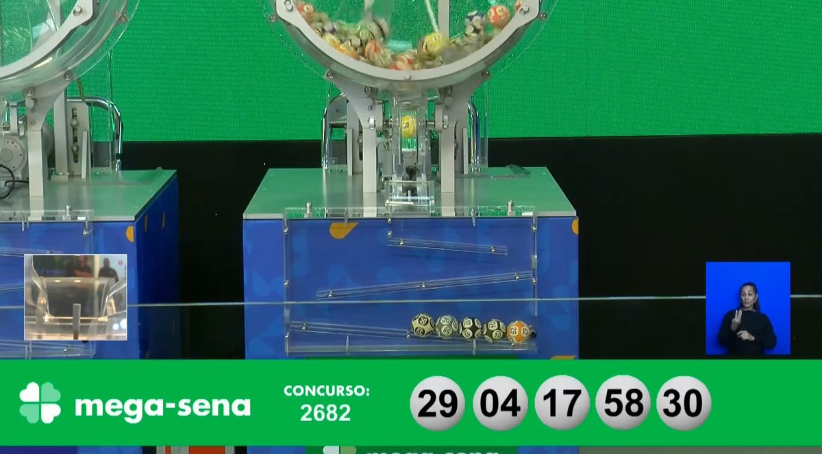 Ninguém acerta as seis dezenas da Mega-Sena 2682, e prêmio vai a R$ 83 ...
